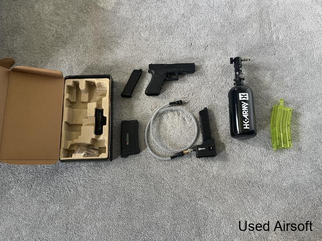 Glock 18c hpa bundle Lutterworth - Used Airsoft ' The Leading ...