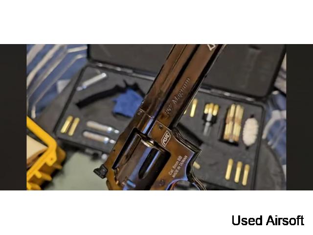 ASG Dan Wesson CO2, with case, 2 shell speed loaders Portsmouth - Used ...