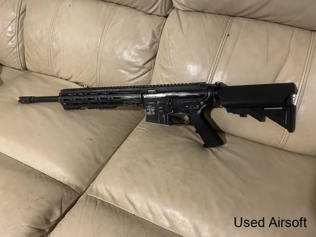 Full Metal 10” M4 AEG upgraded Cambridge - Used Airsoft ' The Leading Marketplace for Second ...