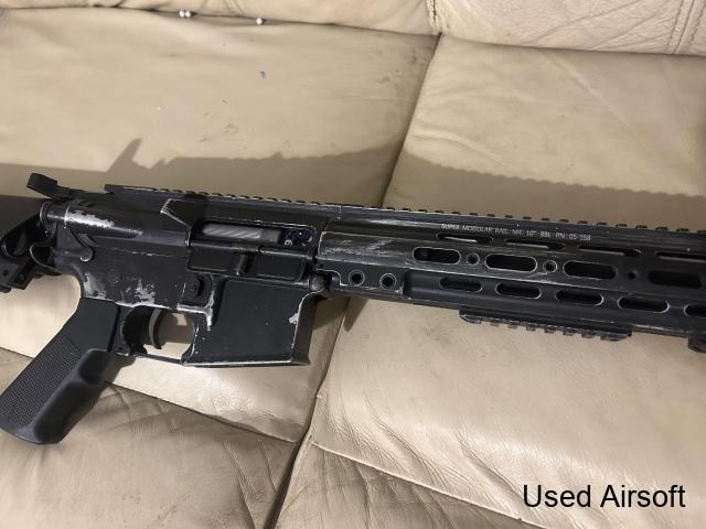 Full Metal 10” M4 AEG upgraded Cambridge - Used Airsoft ' The Leading Marketplace for Second ...