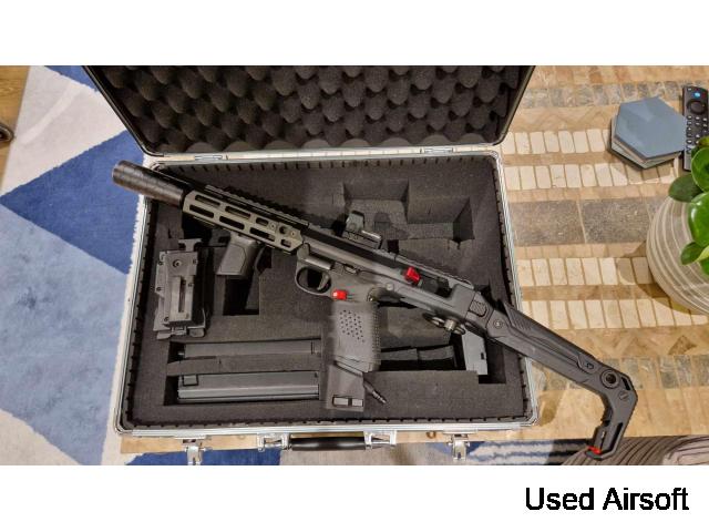 Fully upgraded AAP-01 SMG HPA kit Staines - Used Airsoft ' The Leading ...
