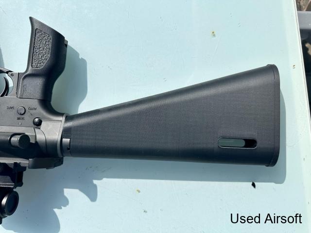 MWS M4 / M16 Fixed Stock (3D Printed) Denaby Main - Used Airsoft ' The ...