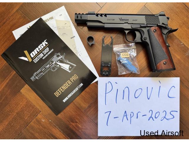 Vorsk CS Defender Pro 1911 - Used Airsoft ' The Leading Marketplace for ...