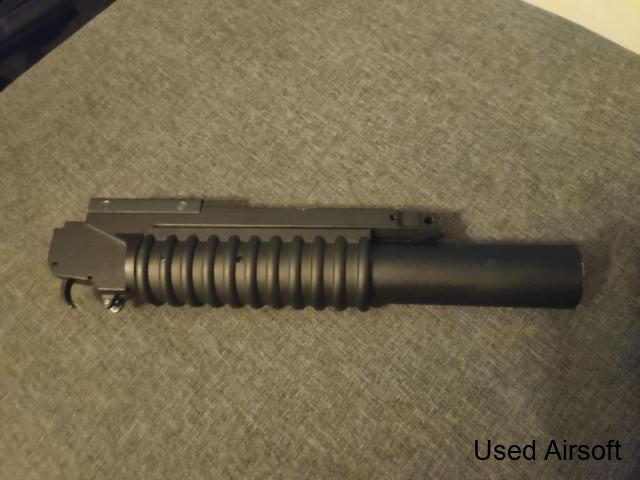 Classic Army m203 40mm grenade launcher - Used Airsoft ' The Leading ...