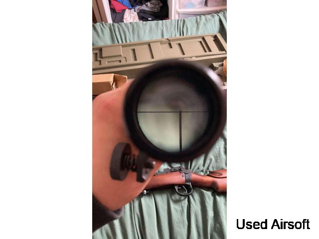 Lee Enfield no.1 rifle with scope X1 mag boxed Norwich - Used Airsoft ...