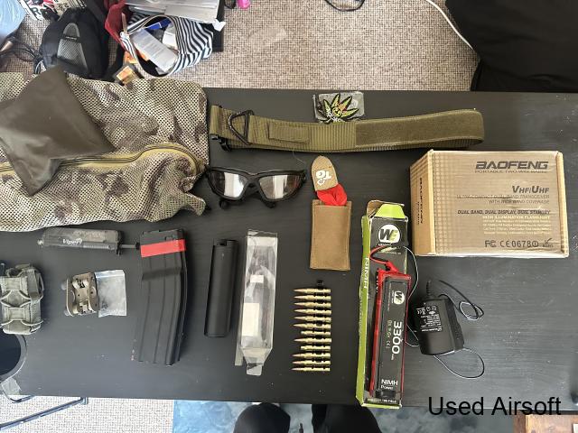 A&K M249 - gear sale Leicester - Used Airsoft ' The Leading Marketplace ...