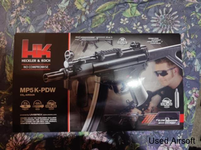 Heckler and Koch MP5 K-PDW - CO2 Airgun Huntingdon - Used Airsoft ' The ...