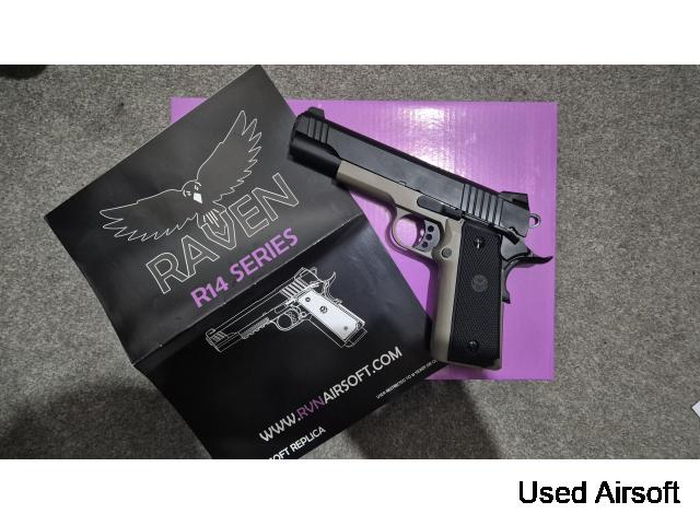 1911 Raven R14 Series Half Tan York - Used Airsoft ' The Leading ...