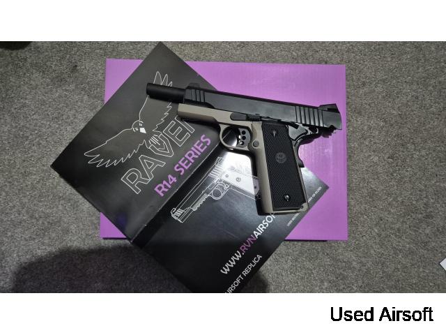 1911 Raven R14 Series Half Tan York - Used Airsoft ' The Leading ...