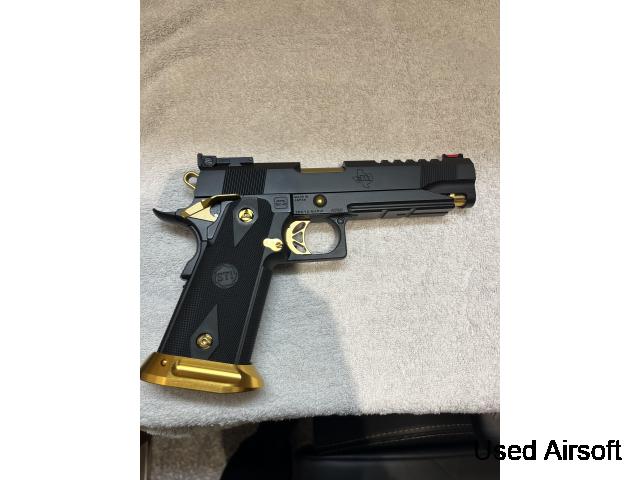 Tokyo Marui hi capa 5.1 gold march custom - Used Airsoft ' The Leading ...