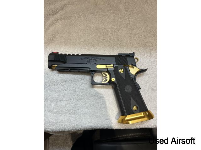 Tokyo Marui hi capa 5.1 gold march custom - Used Airsoft ' The Leading ...