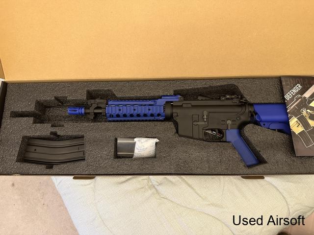 Nuprol Airsoft Delta Aeg Dual Tone complete starter set (Brand New ...