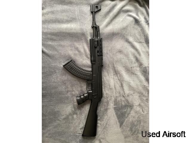 CYMA CM.520 AK-47 tactical AEG, solid stock - Used Airsoft ' The ...