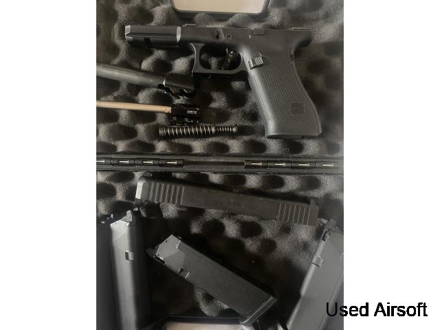 Noveske Ghetto Blaster 10.5” and GHK GLOCK 17 Gen 5 - Used Airsoft ...