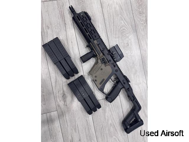 Krytac Kriss Vector - Upgraded Brushless Huntingdon - Used Airsoft ...