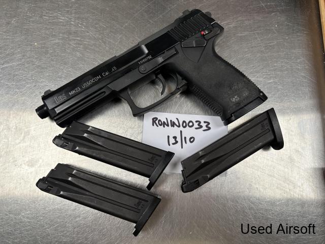 KWA Mk23 SOCOM GBB Swindon - Used Airsoft ' The Leading Marketplace for ...