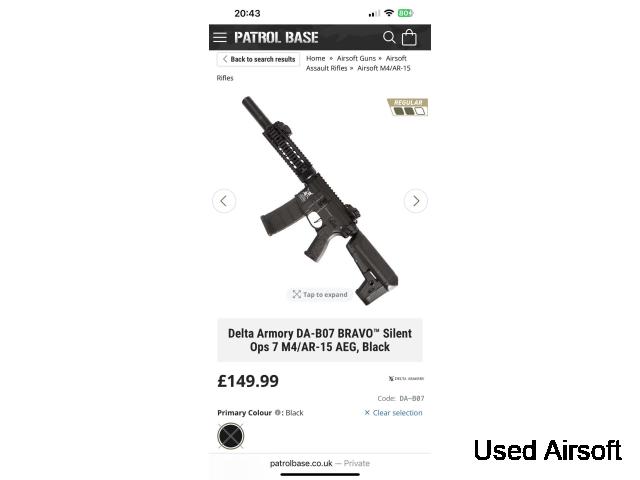 Delta armoury Gateshead - Used Airsoft ' The Leading Marketplace for ...