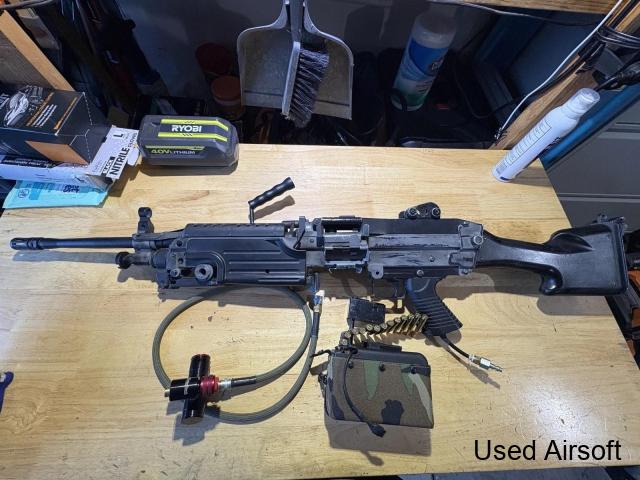 Airsoft M249 HPA Polarstar Fusion engine Kit With Extras full steel ...