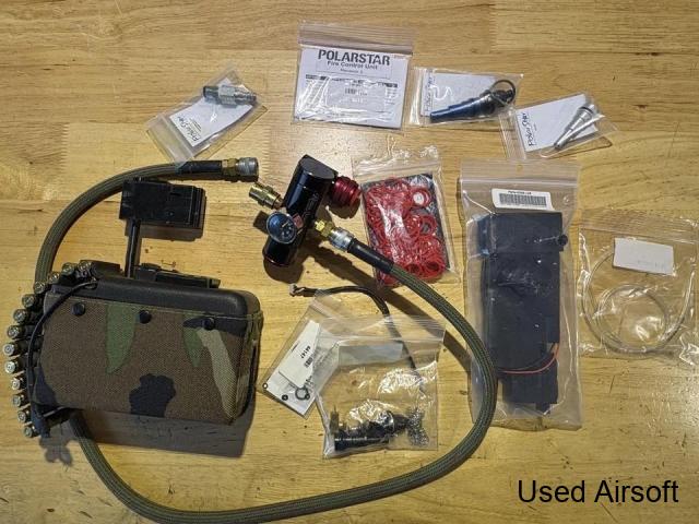 Airsoft M249 HPA Polarstar Fusion engine Kit With Extras full steel ...