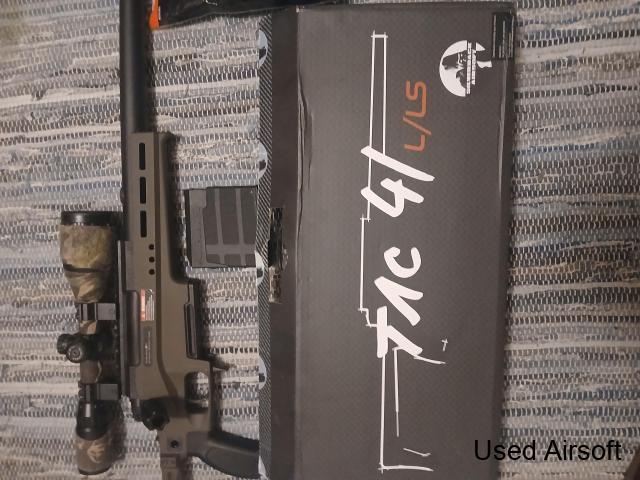 Tac41 ls with accessories Exeter - Used Airsoft ' The Leading ...