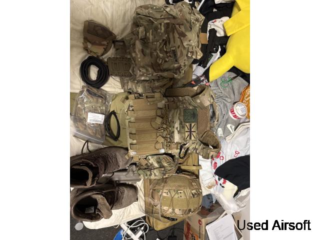Airsoft Military Gear Bundle – Altberg Boots + BDU Set + Belt Setup ...