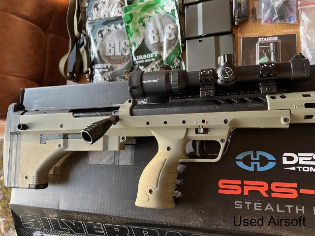 Silverback Desert Tech SRS A2/M2 16” Sport OD Right Handed - Olive ...