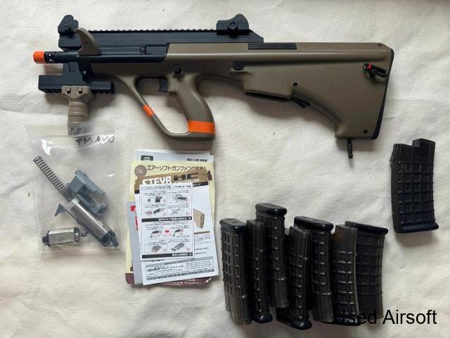 Tokyo Marui AUG High Cycle Inferno Gen 2 HPA Converted Luton - Used ...