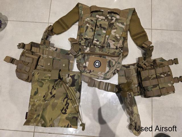Krytac MK2 SPR, Ares Amoeba M4 Tactical pistol, Bundle Lot Slough ...