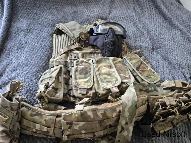 Airsoft Bundle - Osprey Tactical Vest, Mask, Goggles & More Canterbury ...