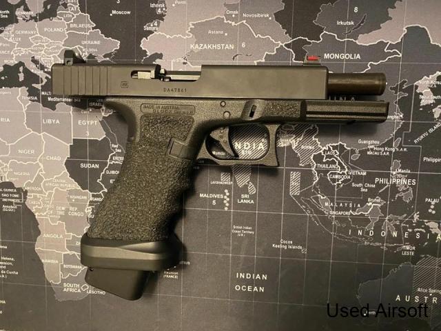 GHK GLOCK G17 GEN3 GBB FULL STEEL AIRSOFT Wetherby - Used Airsoft ' The ...