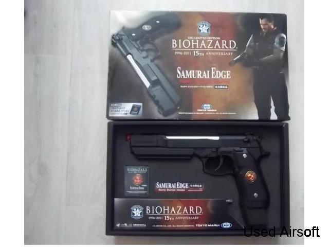 Samurai Edge Barry BURTON 15th Anniversary - Resident Evil / Biohazard ...