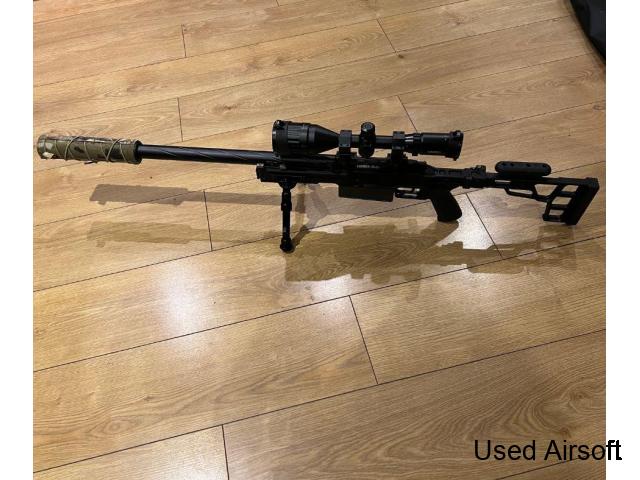 Novritsch SSG-10 Sniper Rifle Bundle With A2 & A3 Stock Christchurch ...