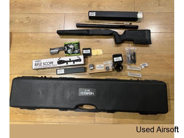 Novritsch SSG-10 Sniper Rifle Bundle With A2 & A3 Stock Christchurch ...