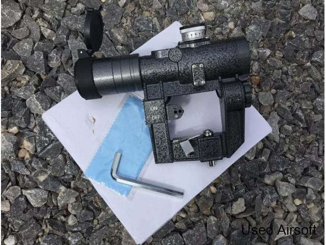 SVD PSO 1x30 Red Dot Sight - Airsoft Replica - NEW - Used Airsoft ' The ...