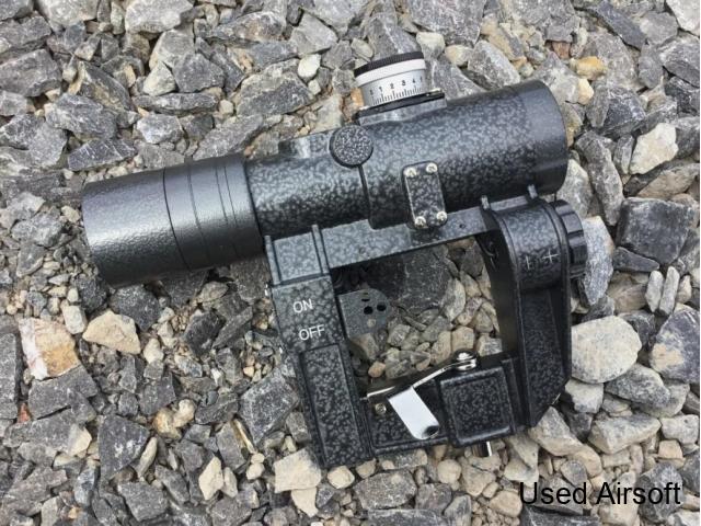 SVD PSO 1x30 Red Dot Sight - Airsoft Replica - NEW - Used Airsoft ' The ...