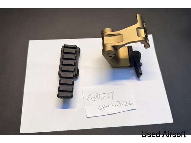 Unity FAST Riser black + Unity FTC in FDE, Aluminium CNC, with trades ...