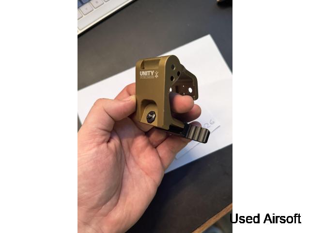 Unity FAST Riser black + Unity FTC in FDE, Aluminium CNC, with trades ...