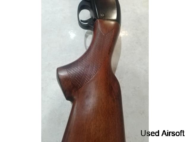 S&T spring powered pump action shotgun - Used Airsoft ' The Leading ...