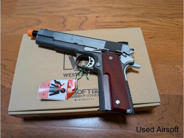 Western Arms Snake Match 1911 Pistol Delta Version Airsoft Metal Gear ...