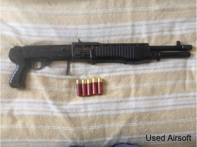 Tokyo Marui SPAS-12 Pump Action Shotgun - Used Airsoft ' The Leading ...