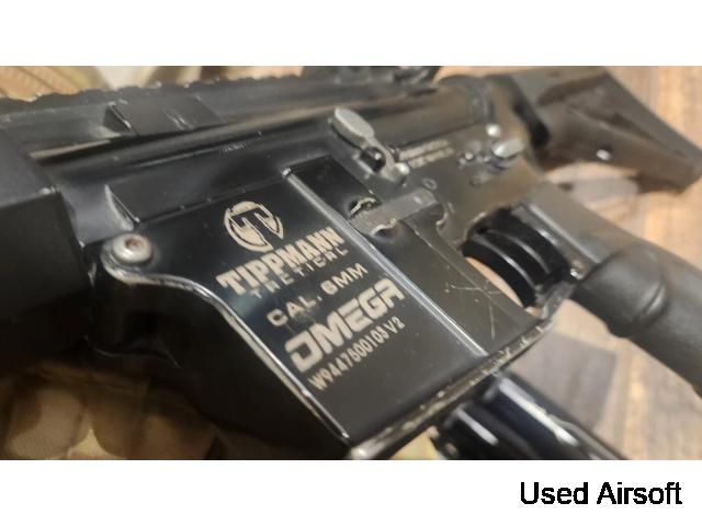 Tippmann Omega PV Electro-pneumatic HPA Rifle Ris 13ci Tank M-lok ...