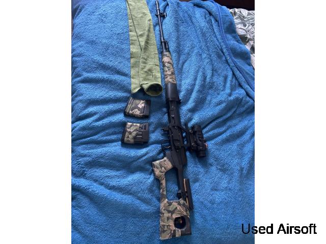 Dragonov SVD spring powered Huntingdon - Used Airsoft ' The Leading ...